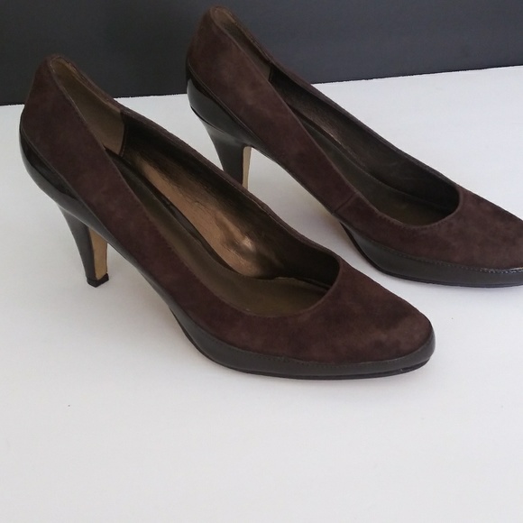 Liz Claiborne | Shoes | Liz Claiborne Carmen Suede Patent Leather ...